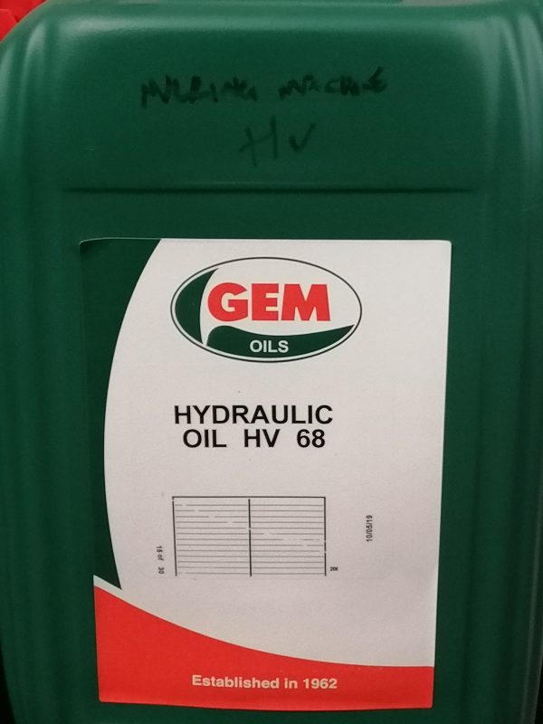 HV68 MILKING MACHINE OIL - MagentaDirect
